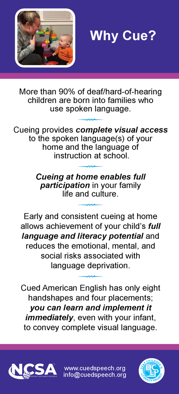 Start Cueing - National Cued Speech Association